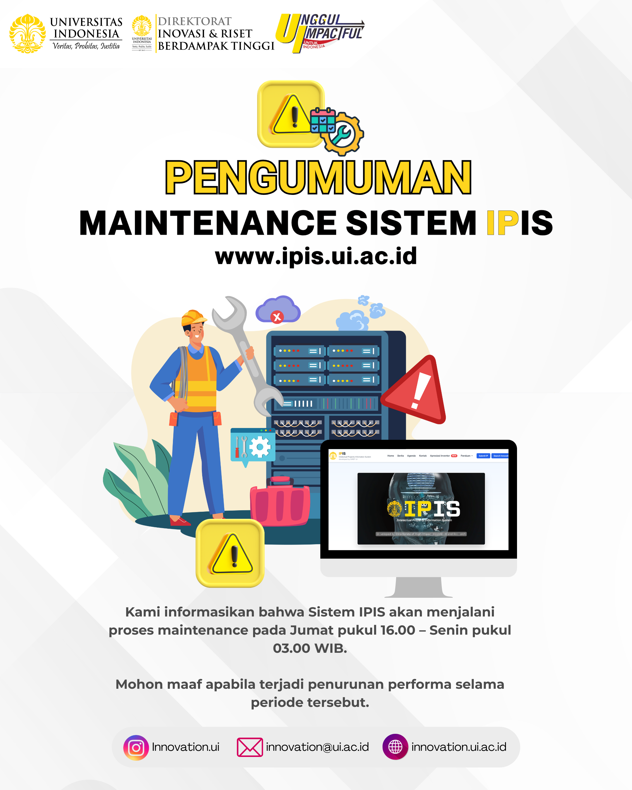 IPIS UI - Platform Kekayaan Intelektual Universitas Indonesia